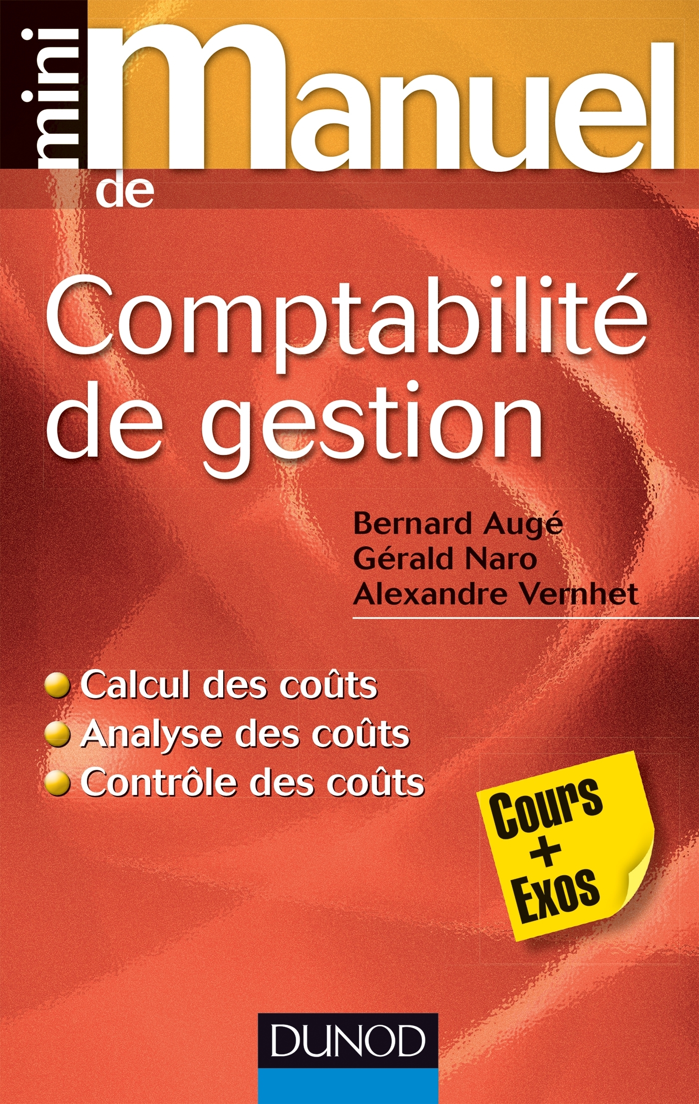 Mini Manuel de Comptabilité de gestion - Livre et ebook Comptabilité de ...