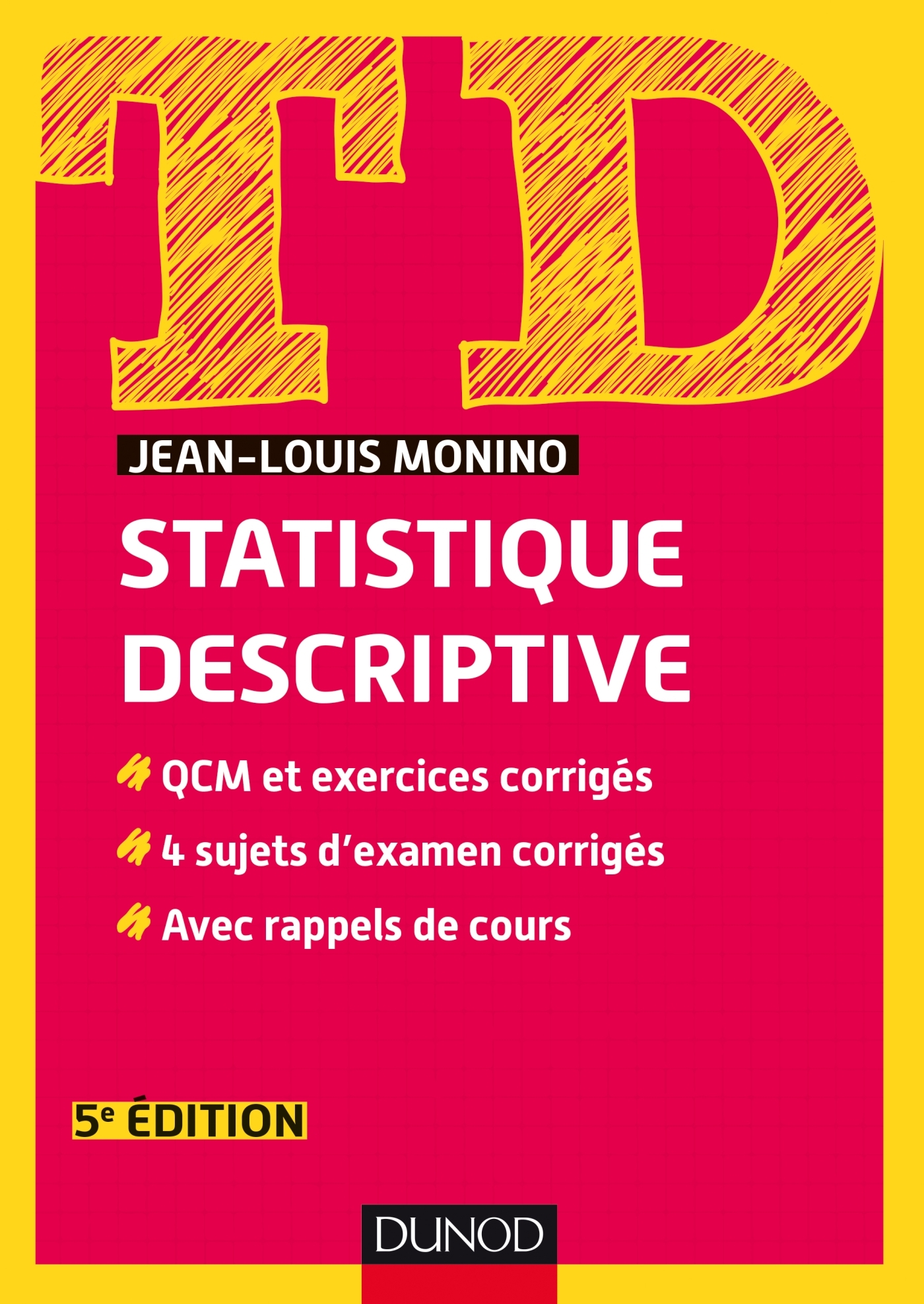 TD de statistique descriptive - QCM et exercices corrigés, 4 sujets d ...