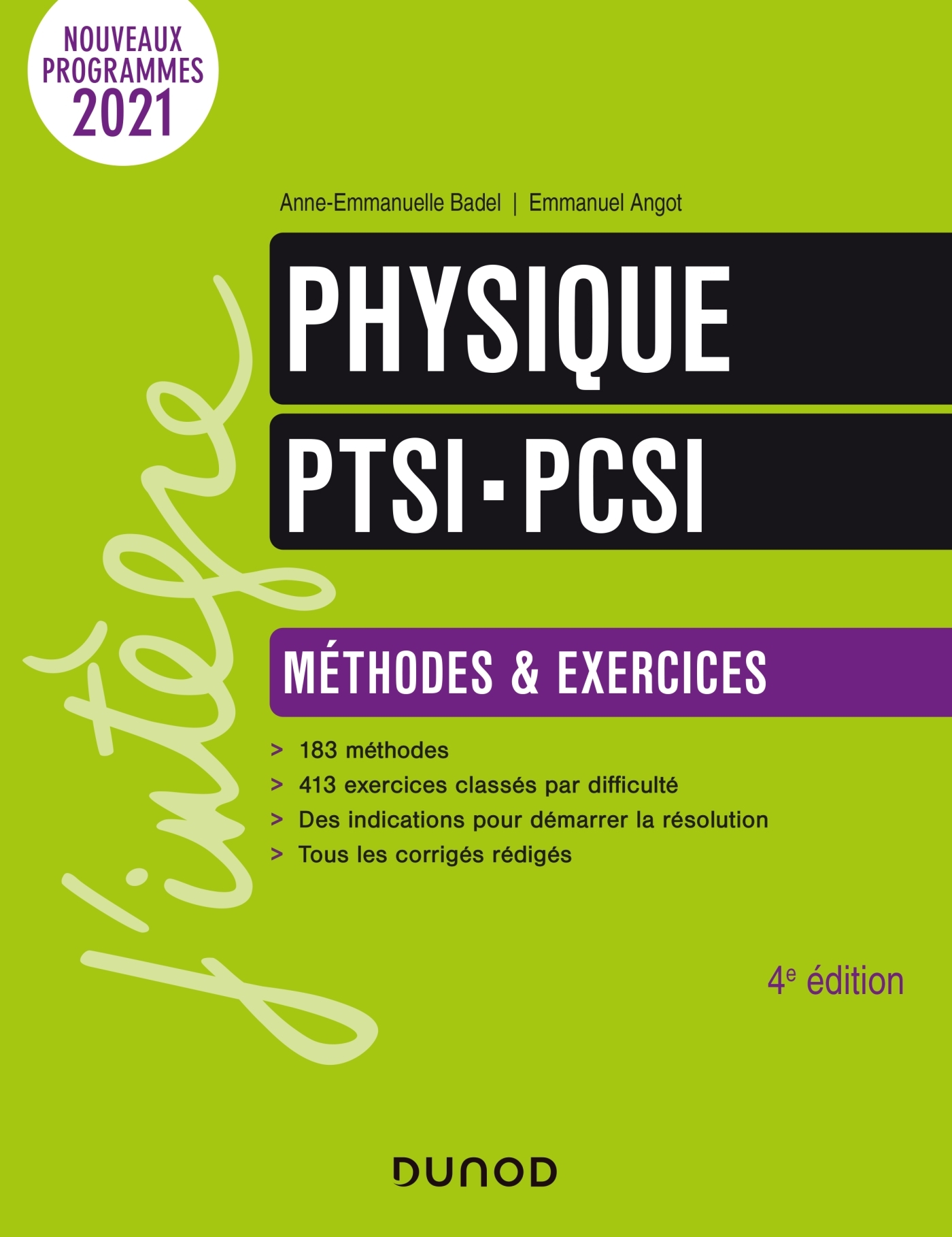 Physique Méthodes et exercices PTSI - PCSI - Livre et ebook Physique ...