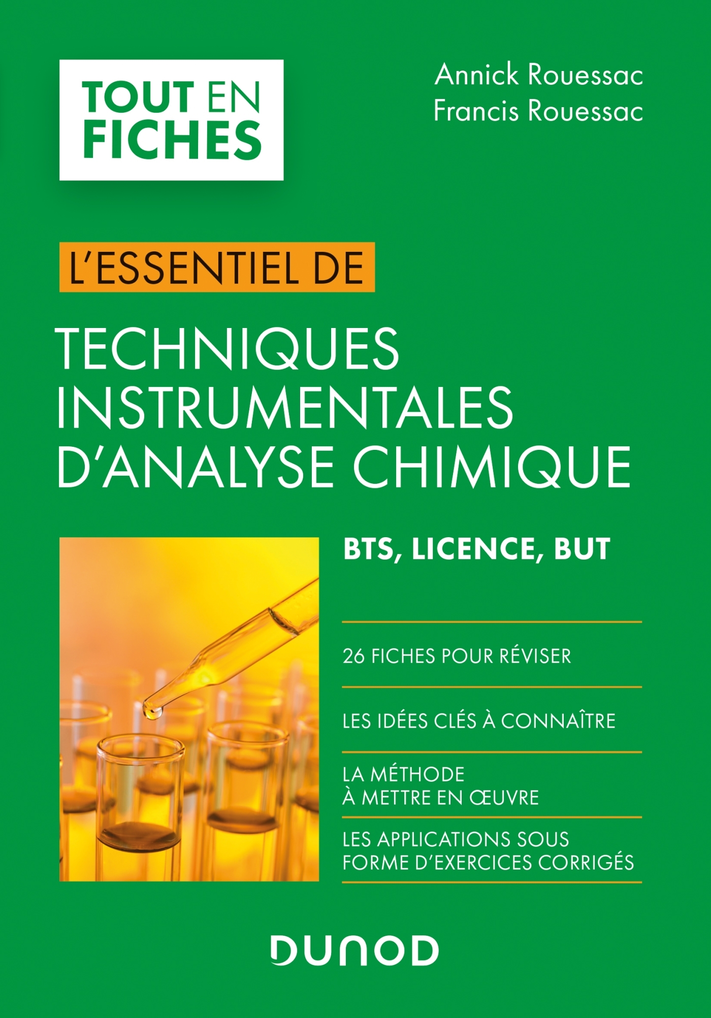 Techniques instrumentales d'analyse chimique - L'essentiel - Livre et ...