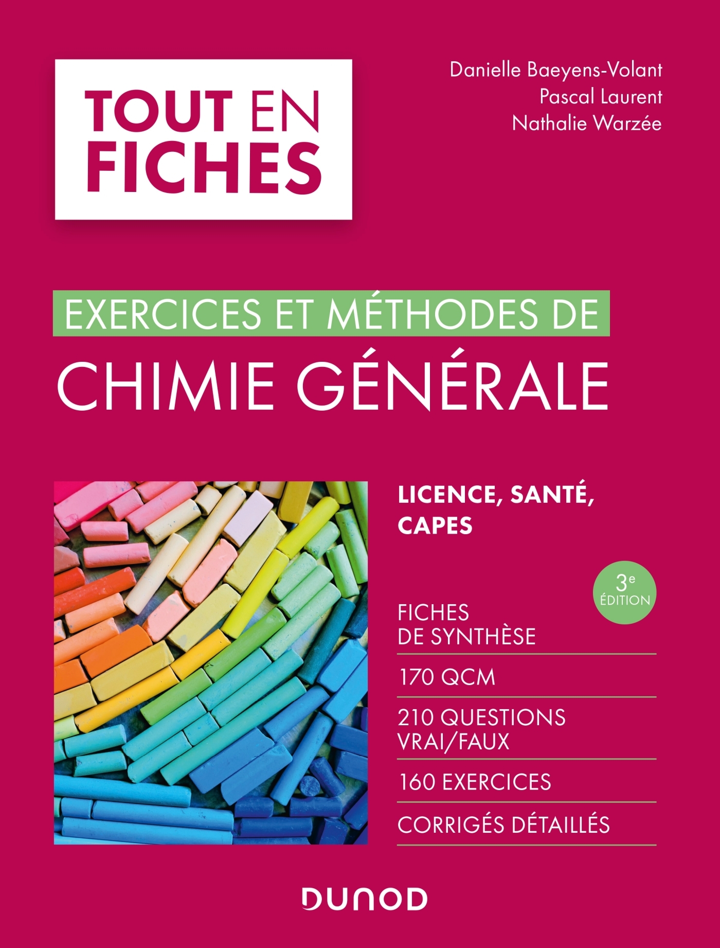Chimie générale - Exercices et méthodes - Livre et ebook Chimie de ...