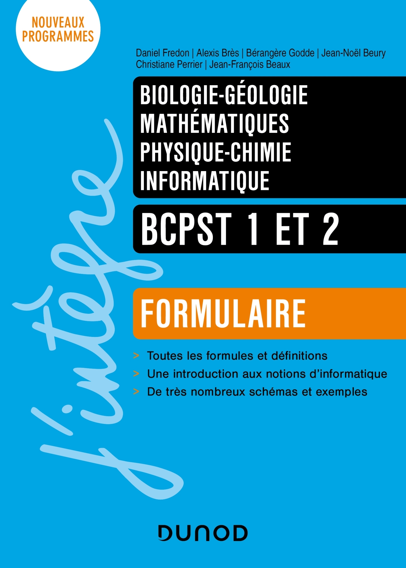 Formulaire BCPST 1 et 2 - Biologie - Géologie - Maths - Physique-Chimie ...