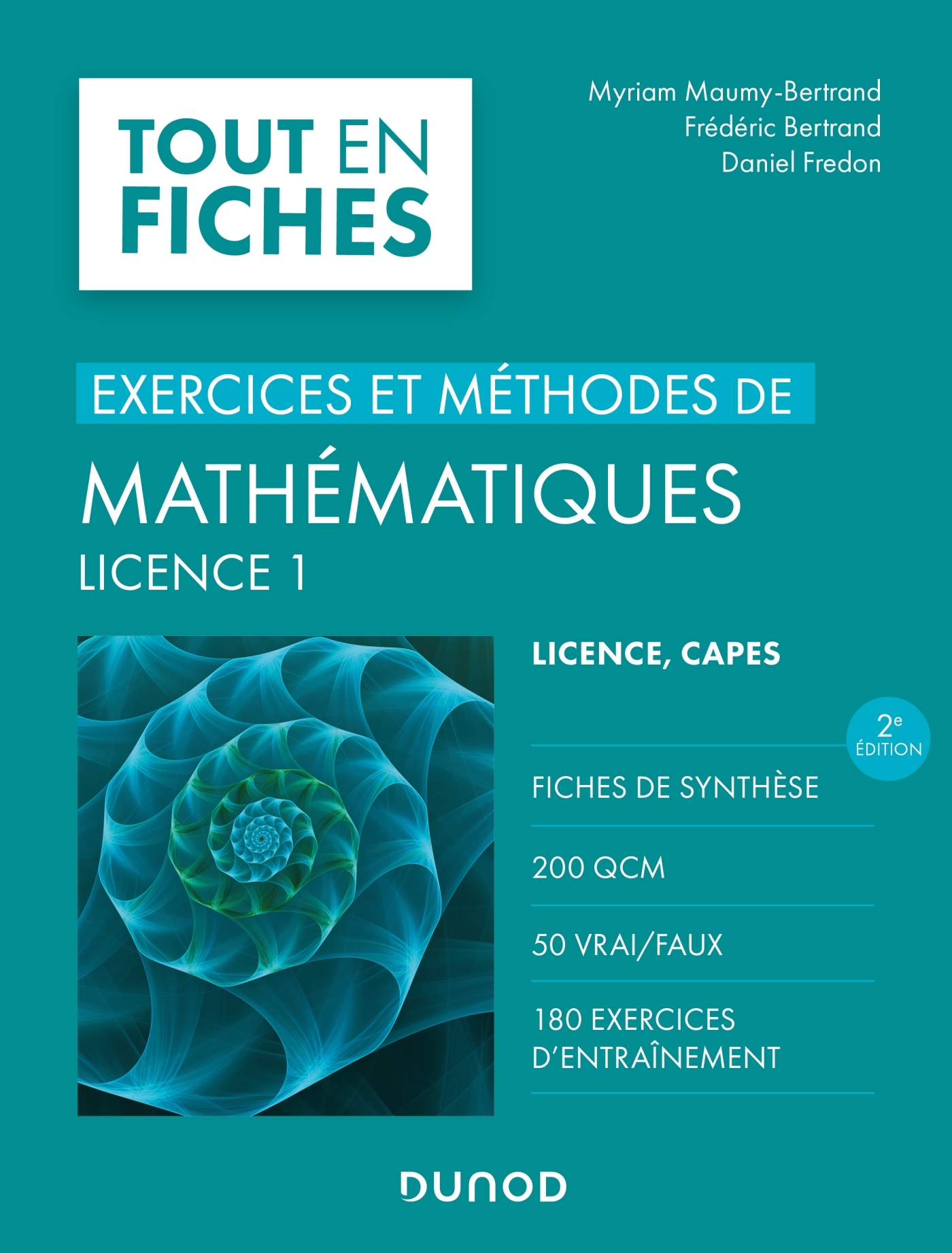 Exercices et méthodes de mathématiques Licence 1 - Livre et ebook ...