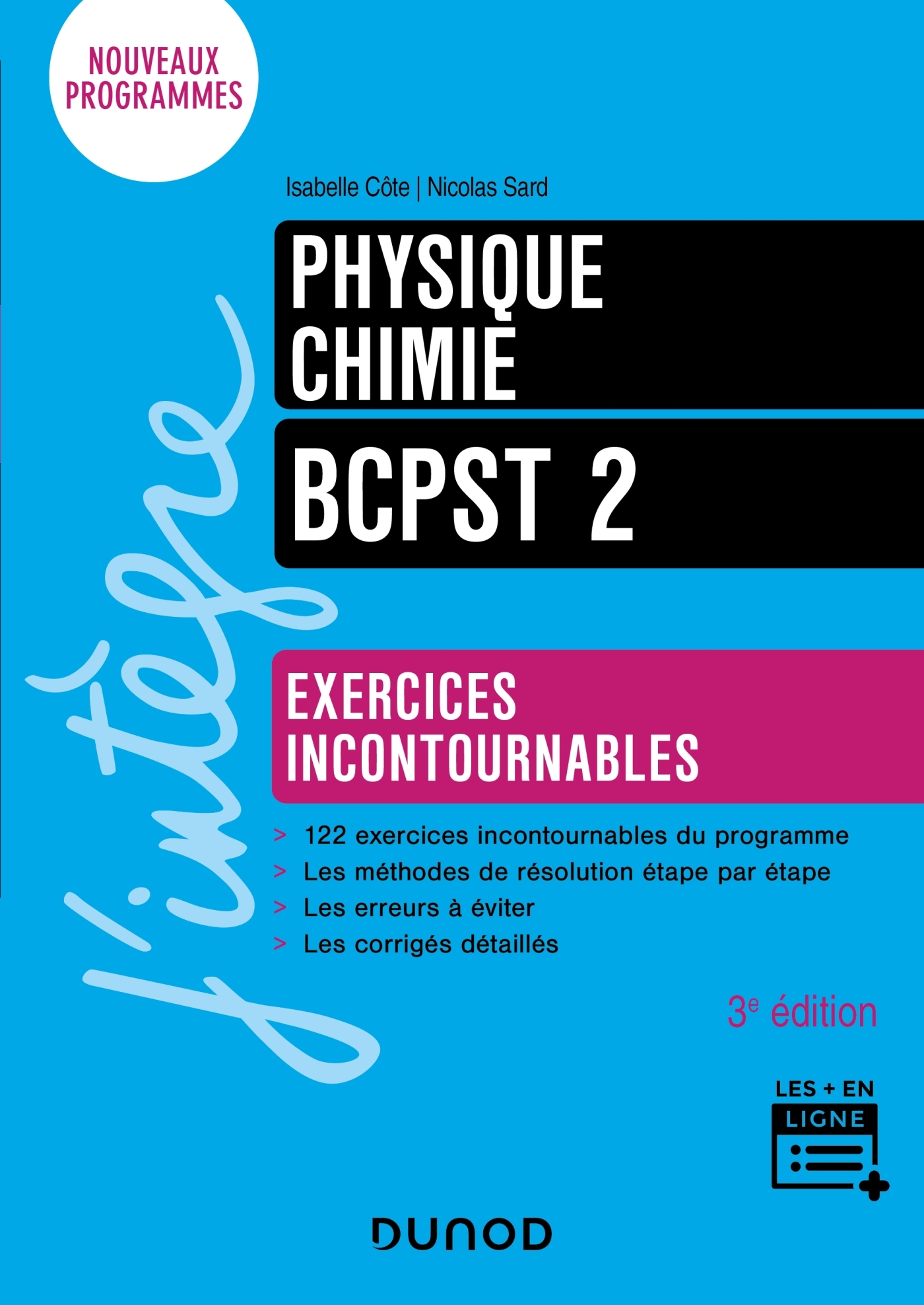 Physique-Chimie - Exercices incontournables BCPST 2 - Livre et ebook ...