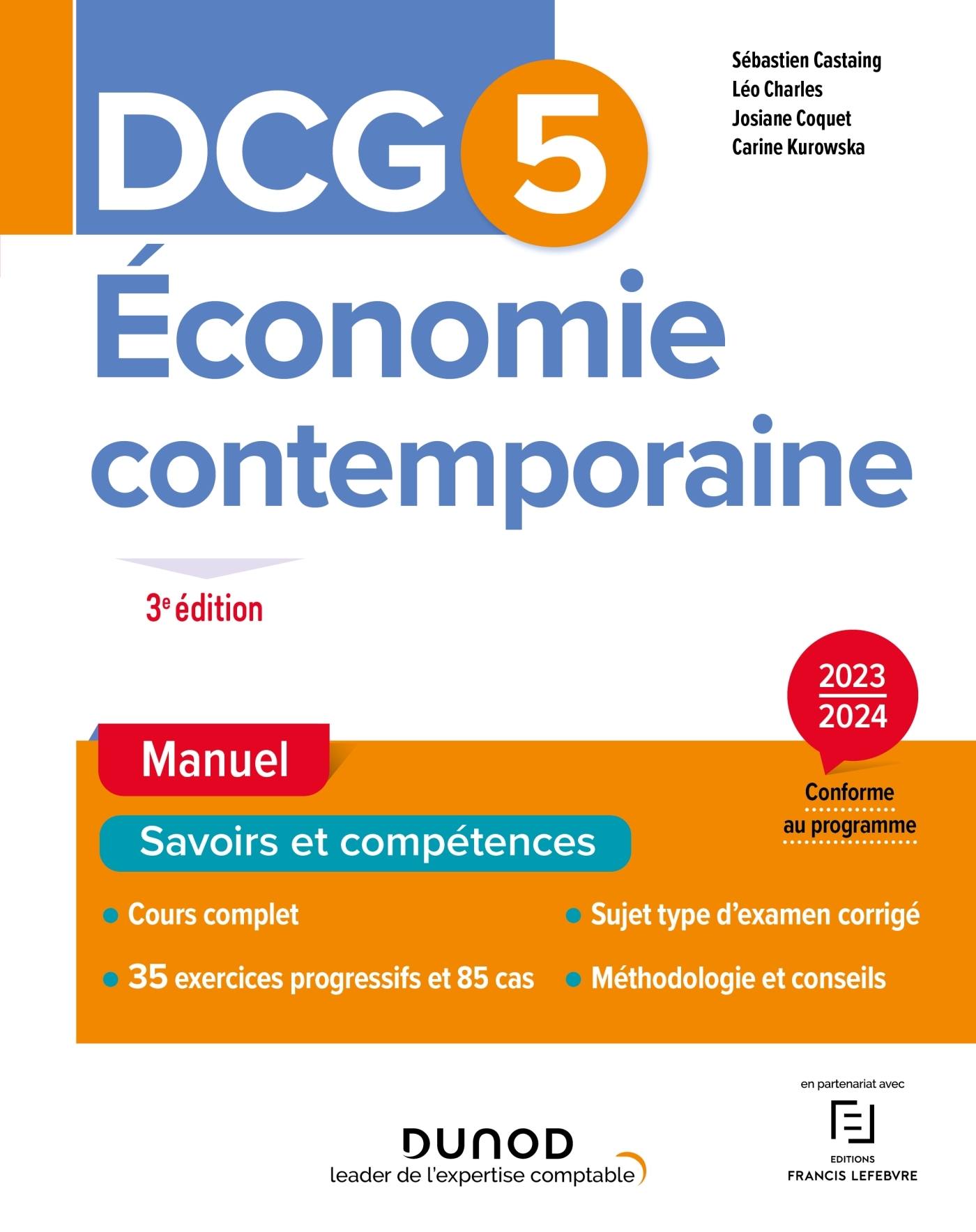 DCG 5 - Economie contemporaine - Manuel - Livre et ebook DCG de ...