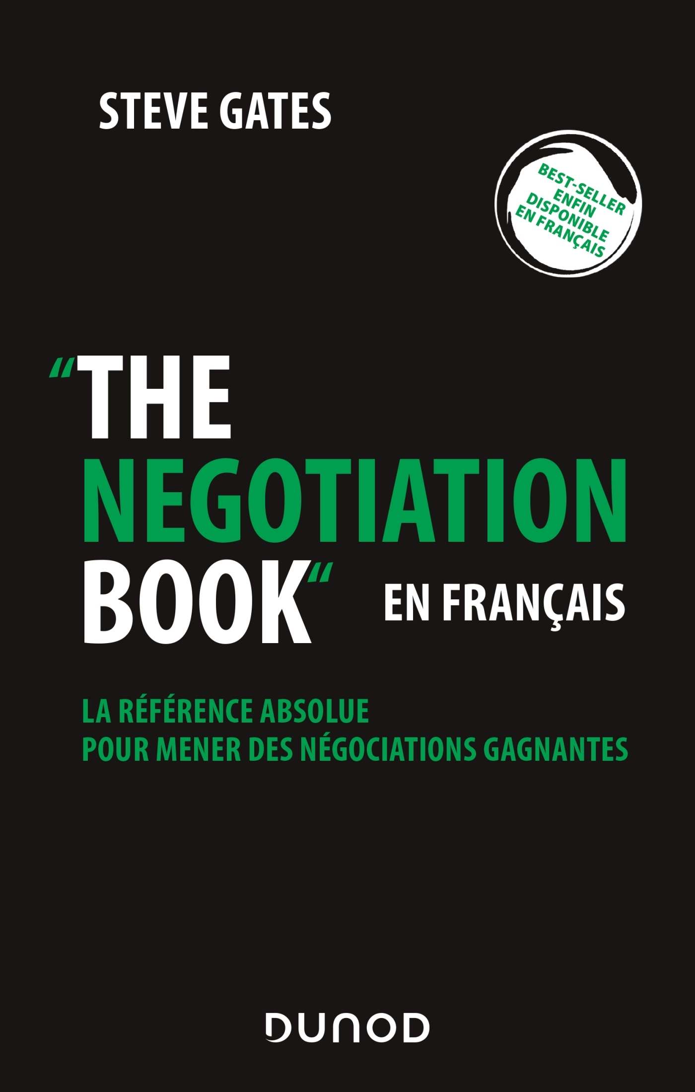 The negotiation book - en français - Livre et ebook Entreprise et ...