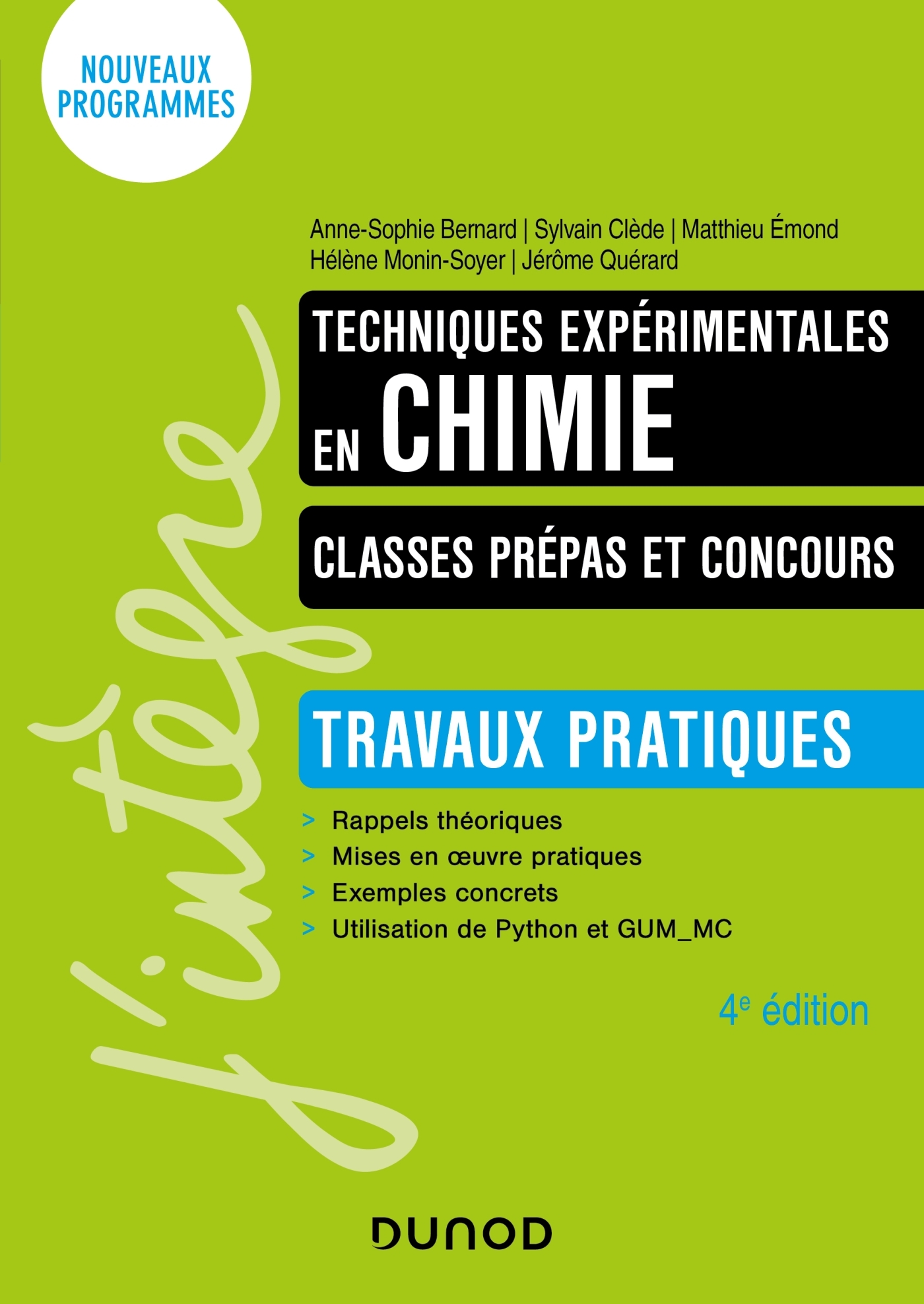 Techniques expérimentales en chimie - Classes prépas et concours ...