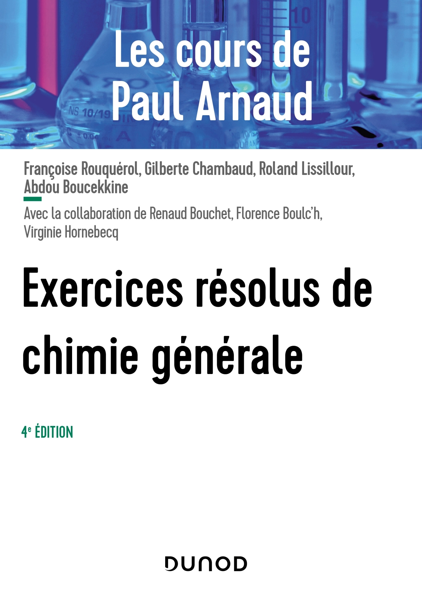 Les cours de Paul Arnaud - Exercices résolus de Chimie générale - Livre ...