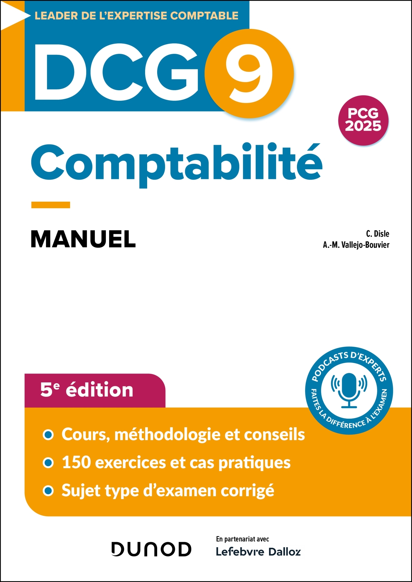 DCG 9 Comptabilité - Manuel - Livre et ebook DCG de Charlotte Disle - Dunod