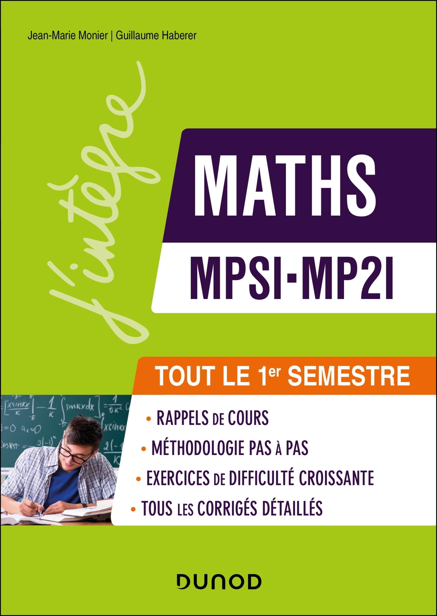 Maths MPSI-MP2I - Tout le 1er semestre - Rappels de cours, exercices d'apprentissage corrigés et ...
