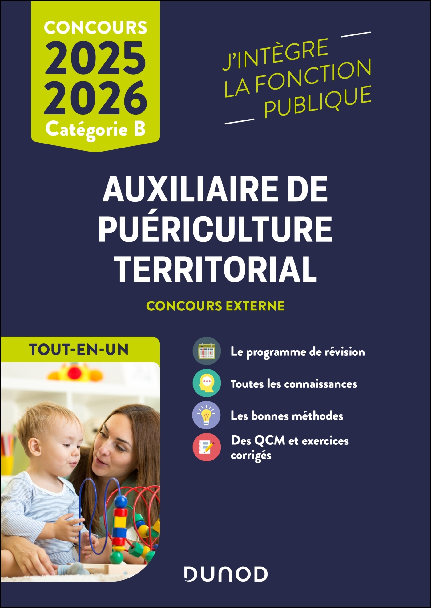 Concours Auxiliaire de puériculture territorial 2025-2026 - Tout-en-un, Externe - Livre et ebook ...