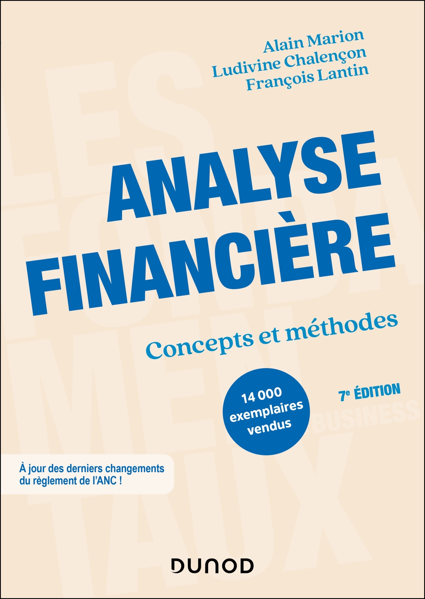 Analyse financière - Concepts et méthodes - Livre et ebook Finance ...