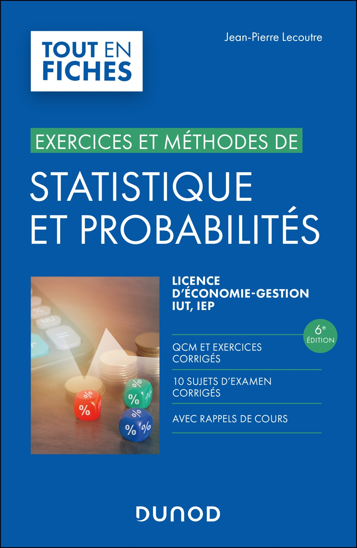 Statistique et probabilités - Exercices et méthodes - Livre et ebook Statistique, Probabilités ...