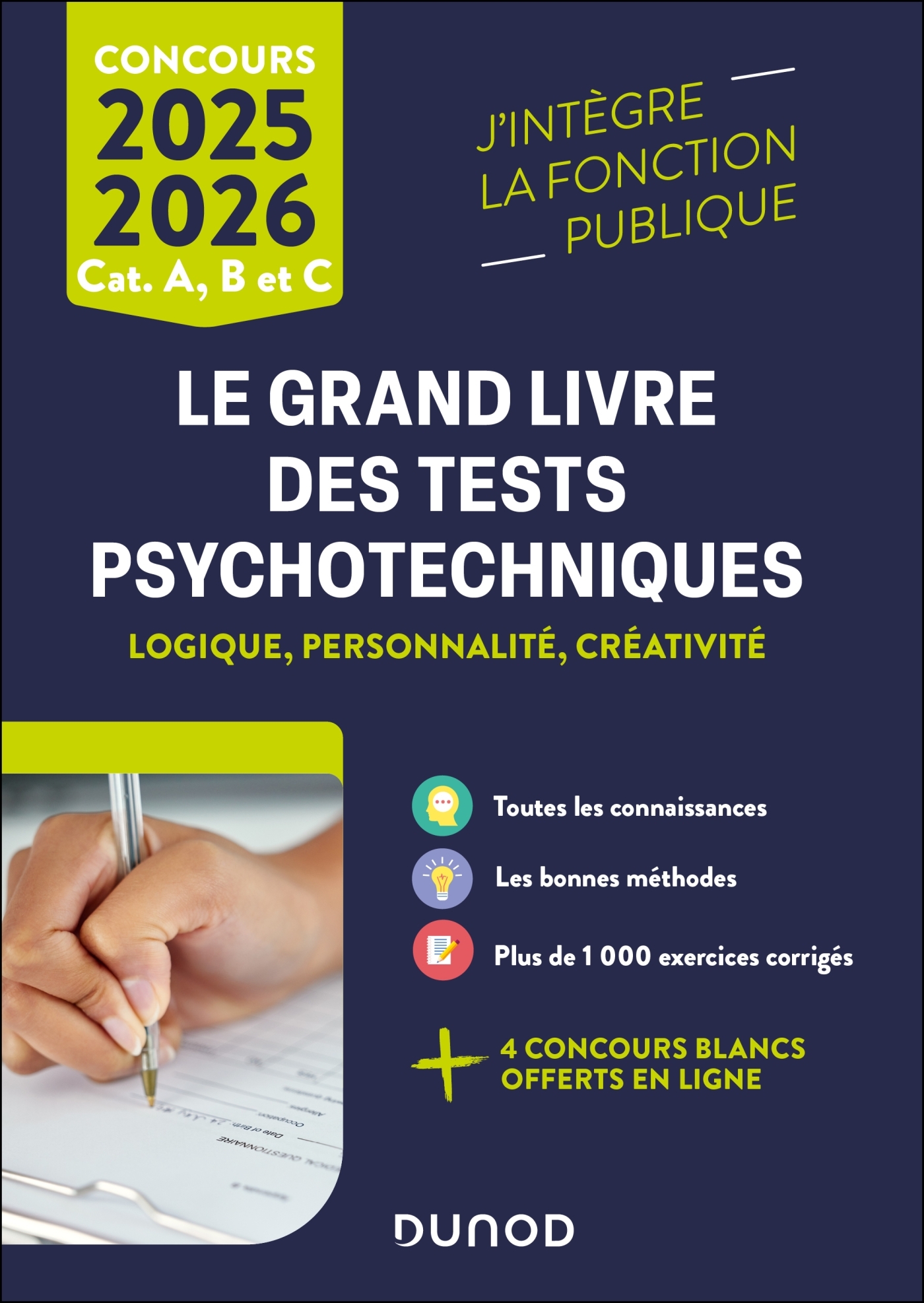 Le Grand Livre des tests psychotechniques 2025-2026 - Logique ...