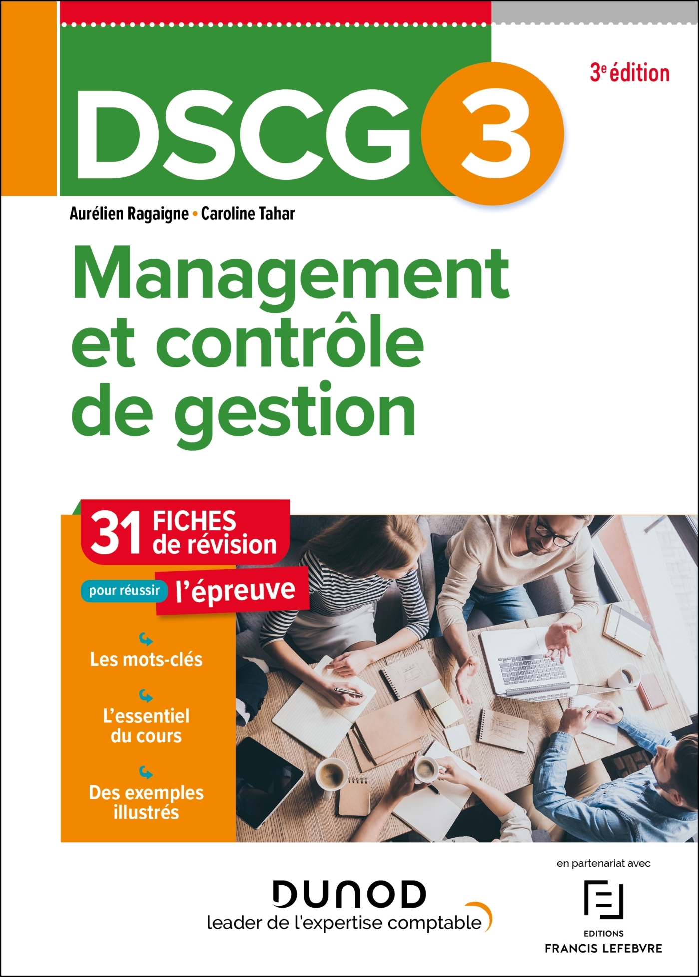 DSCG 3 Management et contrôle de gestion - Fiches 2025-2026 - Livre et ebook DSCG de Aurélien ...