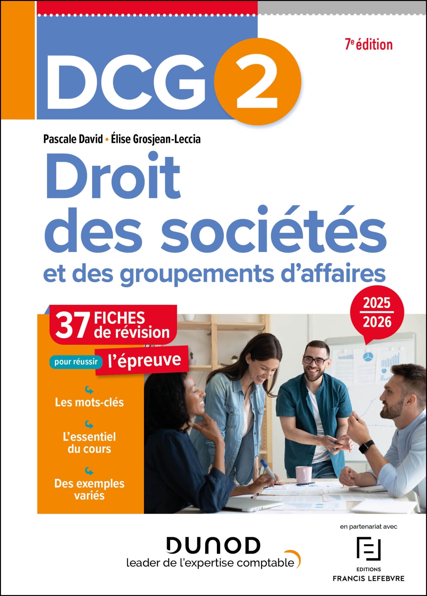 DCG 2 - Droit des sociétés et des groupements d'affaires - Fiches 2025 ...