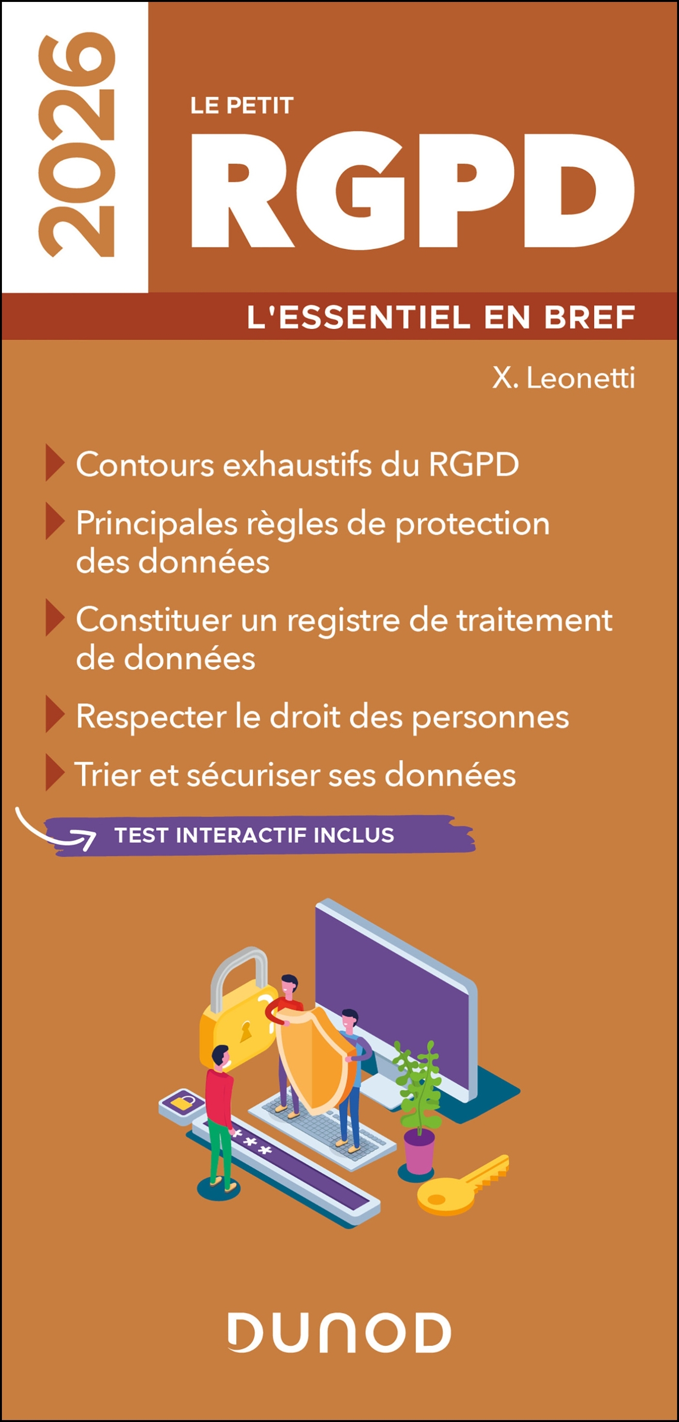Le petit RGPD 2026 - L'essentiel en bref - Livre Droit de Xavier ...