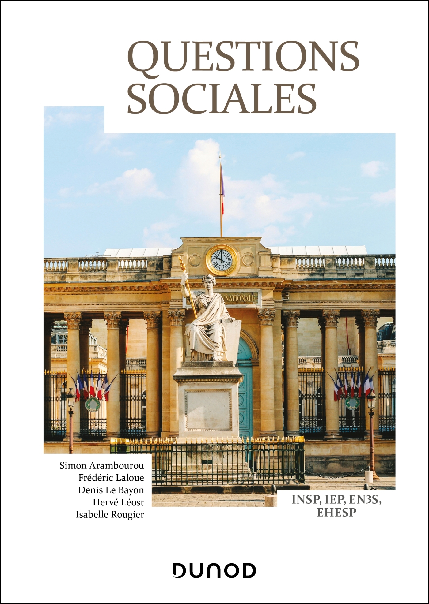 Questions sociales - INSP, IEP, EN3S, concours hospitaliers - Livre et ebook Concours de ...