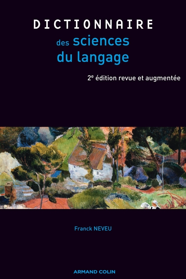 Dictionnaire des sciences du langage - Livre Linguistique de Franck ...