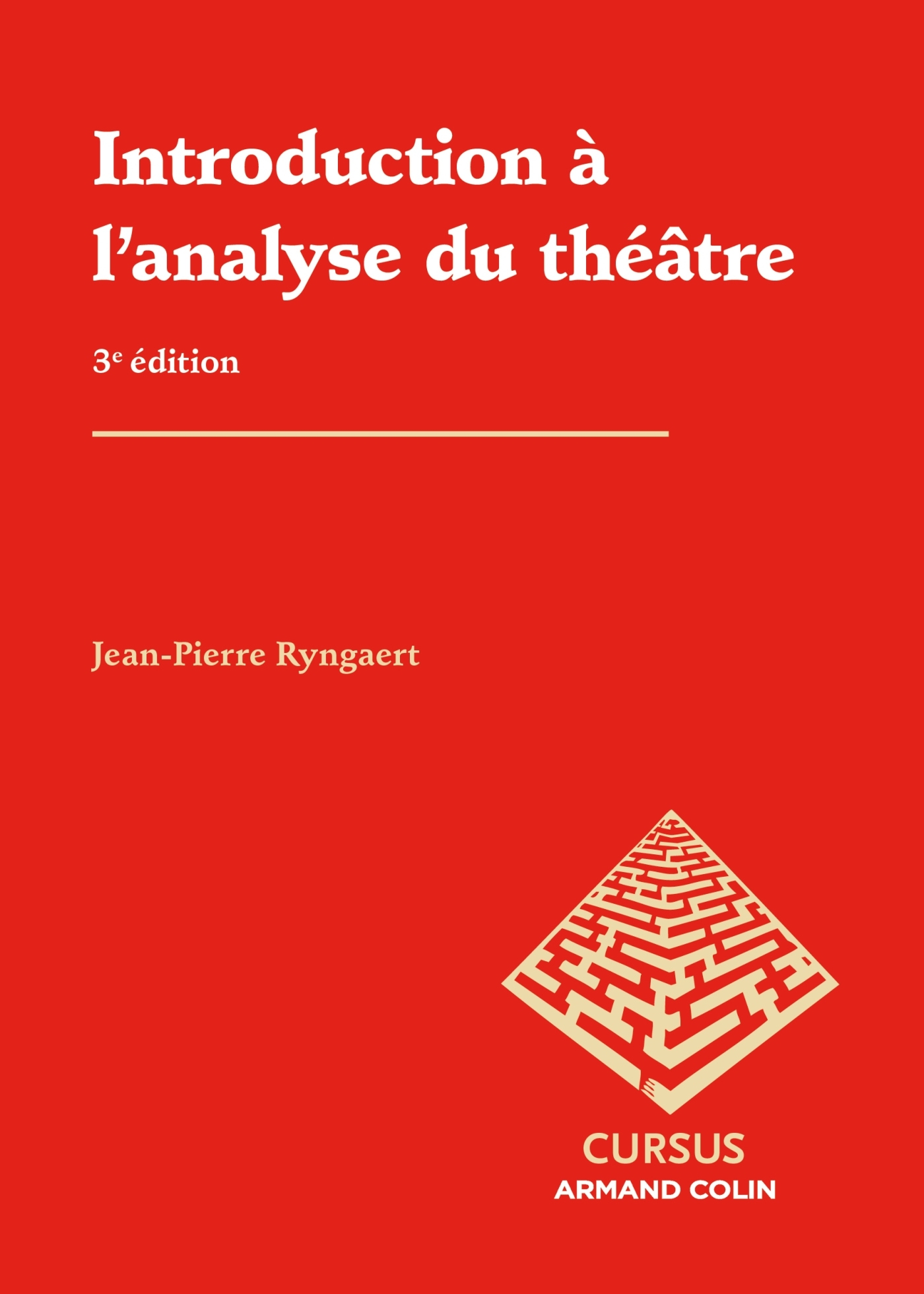 Introduction à l'analyse du théâtre - Livre Théâtre de Jean-Pierre ...