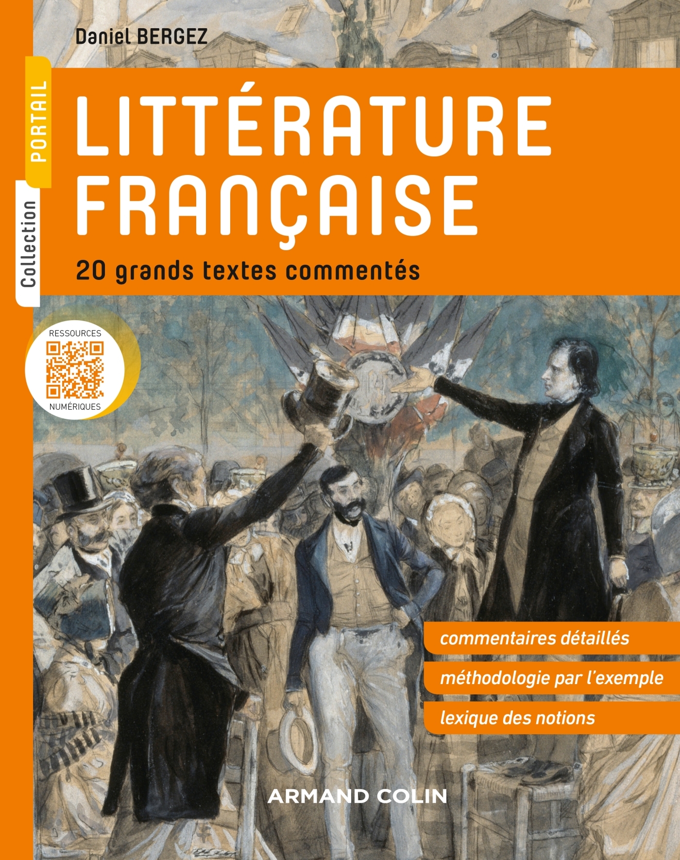 Littérature française - 20 grands textes commentés - Livre Littérature ...