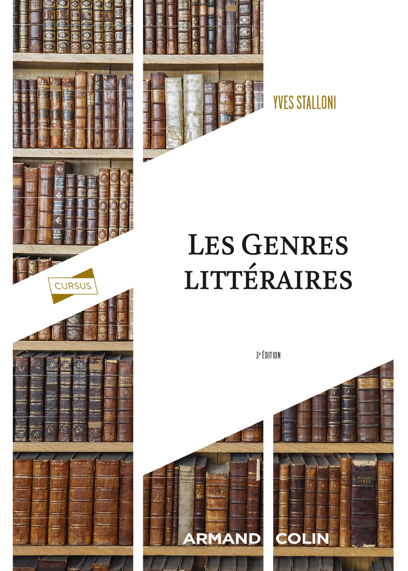 Les genres littéraires - Livre et ebook Littérature de Yves Stalloni ...