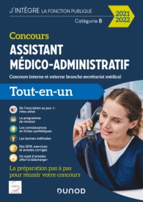 Préparer et réussir le concours assistant médico-administratif AMA – Dunod